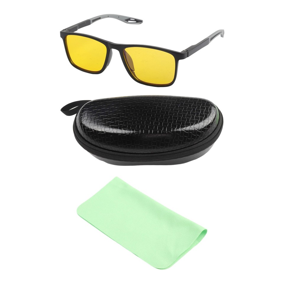 Yellow Lens Glasses for Comfortable For night Driving with Enhanced ...