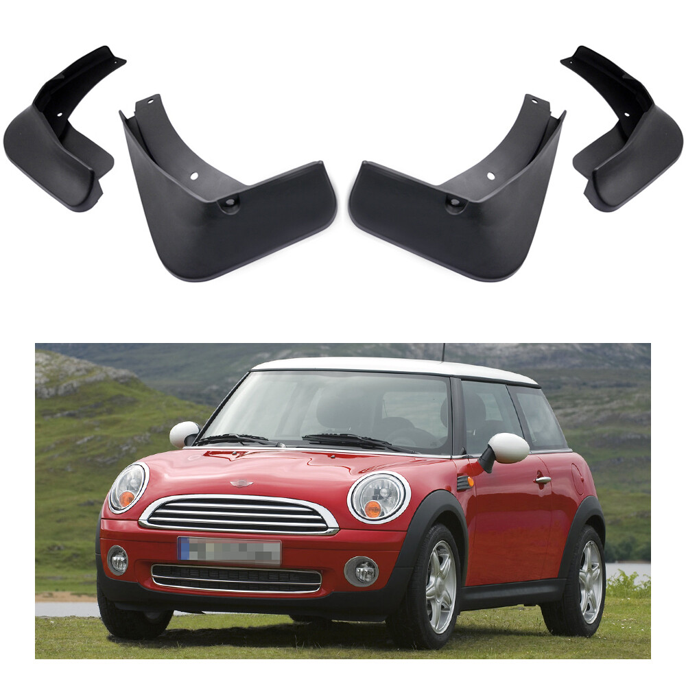 4 Mud Flaps Splash Guards Car Mudguard for MINI Cooper Hatchback ...