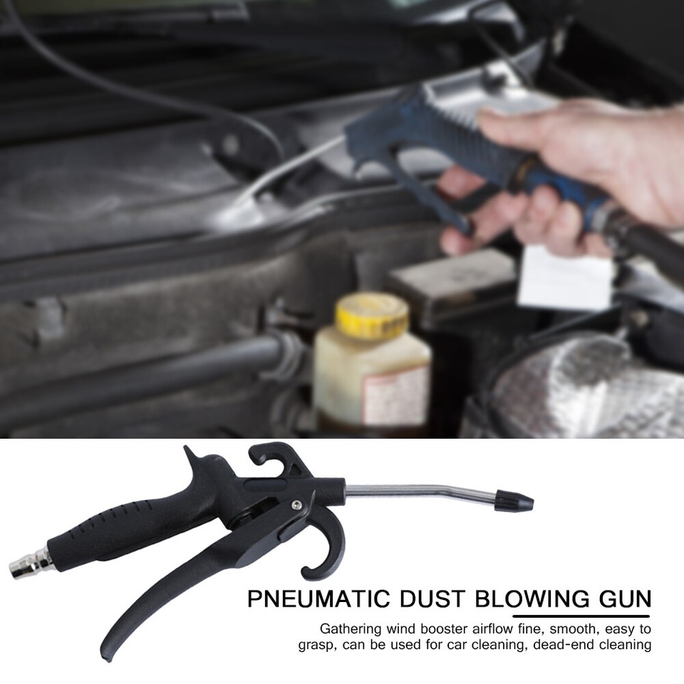Pneumatic Dust Blowing Gun Air Duster Gun Adjustable Air Flow Car ...