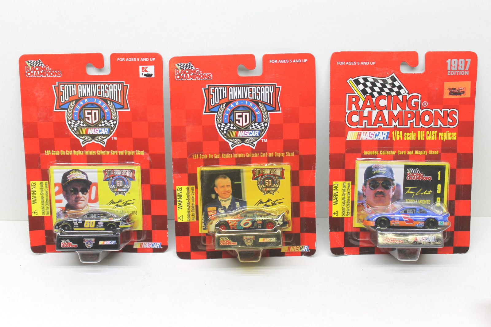 18 Vintage 1990s Racing Champions Die Cast NASCAR NHRA 1:64 Stock Cars ...