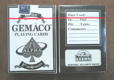 1 DECK PARADISE Casino by Gemaco Playing Cards, NEW & SEALED | eBay