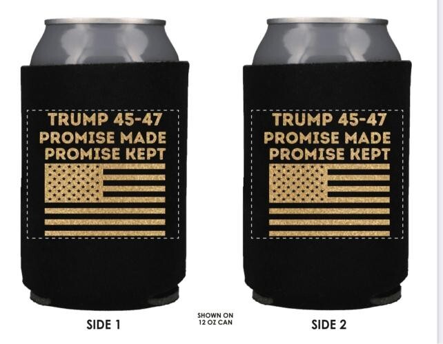 MAGA President Trump 2024 Make America Great Again Can Coolie Koozie (2 ...