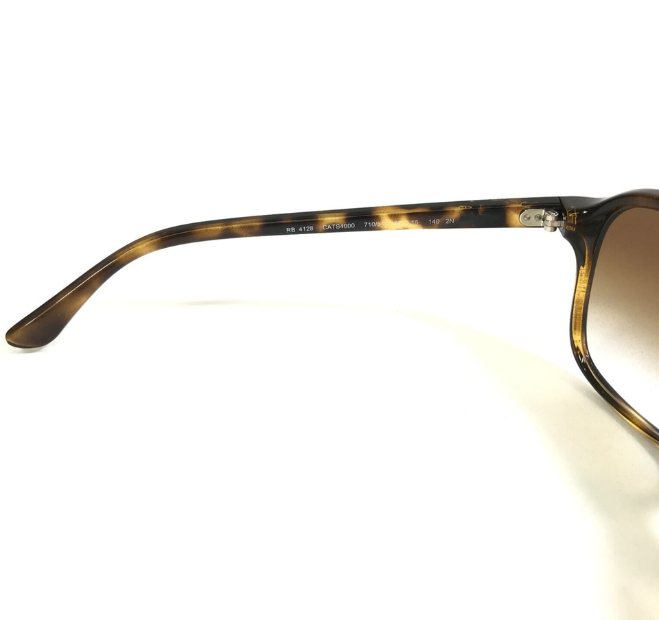 Ray-Ban Sunglasses RB4128 CATS 4000 710/51 Havana Aviators Brown ...
