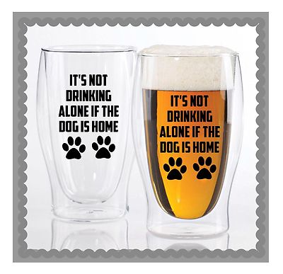 Beer Alcohol Cocktail Beverage Party Vinyl Decal Sticker Dog Paw Prints ...