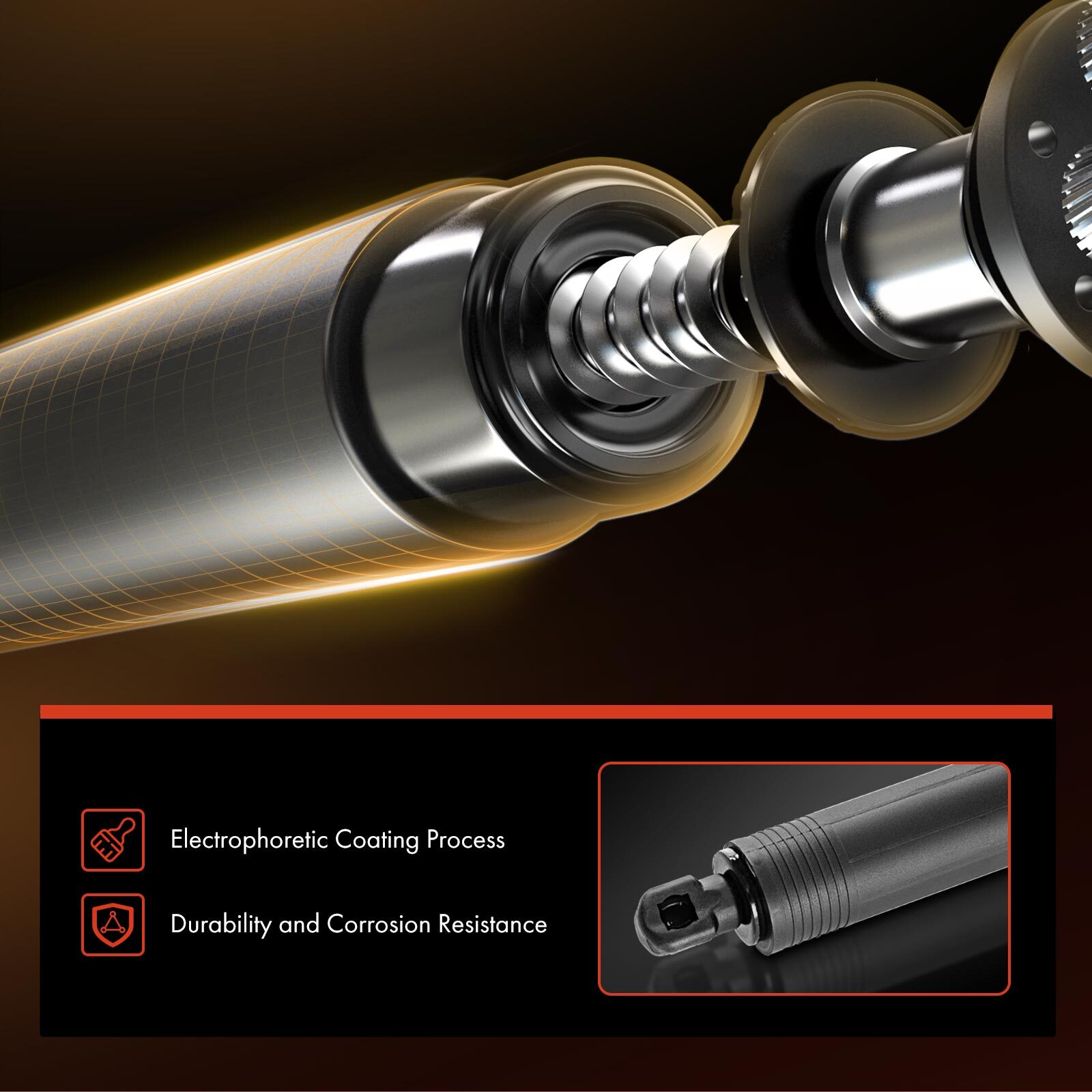 Rear LH or RH Tailgate Power Lift Supports Strut for Ford Edge Lincoln ...