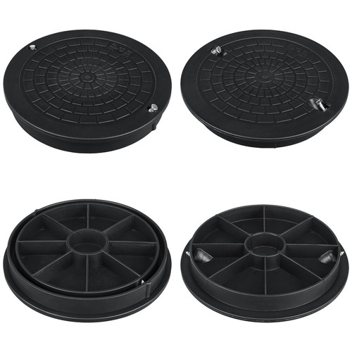 Manhole Cover 315mm 350mm 400mm 425mm Underground Drain Inspection ...
