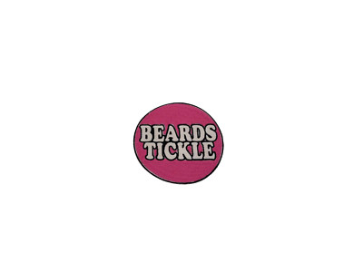 Beards Tickle Iron on patch Funny Patch Sew on patch | eBay