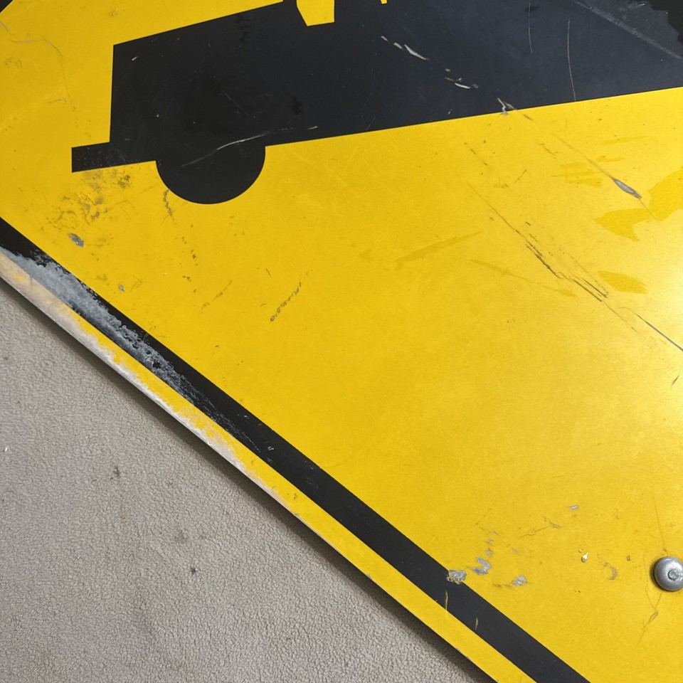 Fire Truck Crossing Street Sign / Firehouse Road Sign with Fire Truck ...