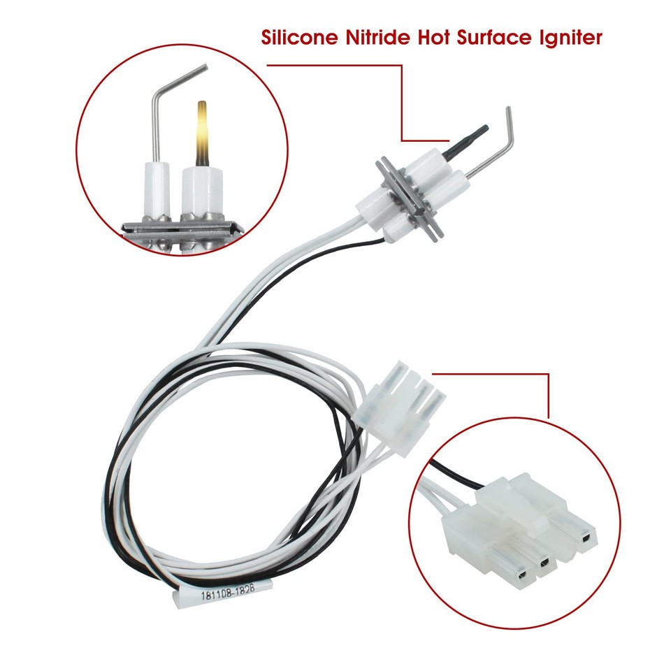 Flame Rod Sensor Igniter 24v Replacements For Honeywell Model ...
