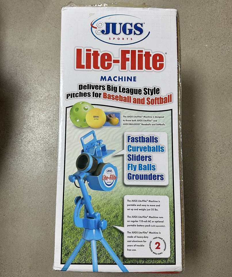 Jugs Lite Flite Pitching Machine M6000 Baseball Softball | eBay