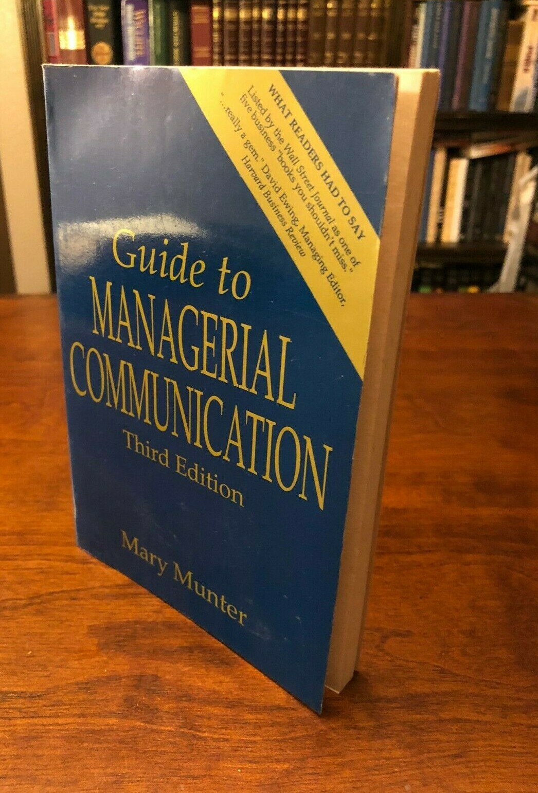GUIDE TO MANAGERIAL COMMUNICATION by Mary Munter (TOP 5 BUSINESS BOOKS ...