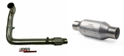 1320 B series Catted pipe for 1320 Top mount turbo manifold AC ...