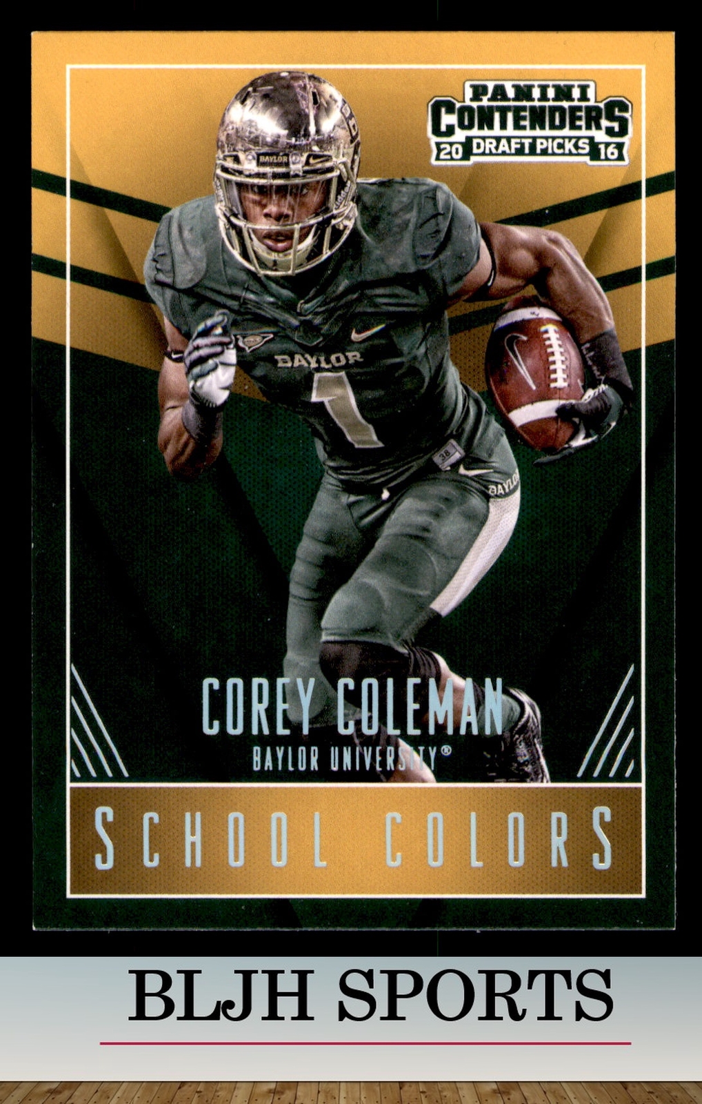 2016 Panini Contenders Draft Picks #11 Corey Coleman Baylor Bears (1D3 ...