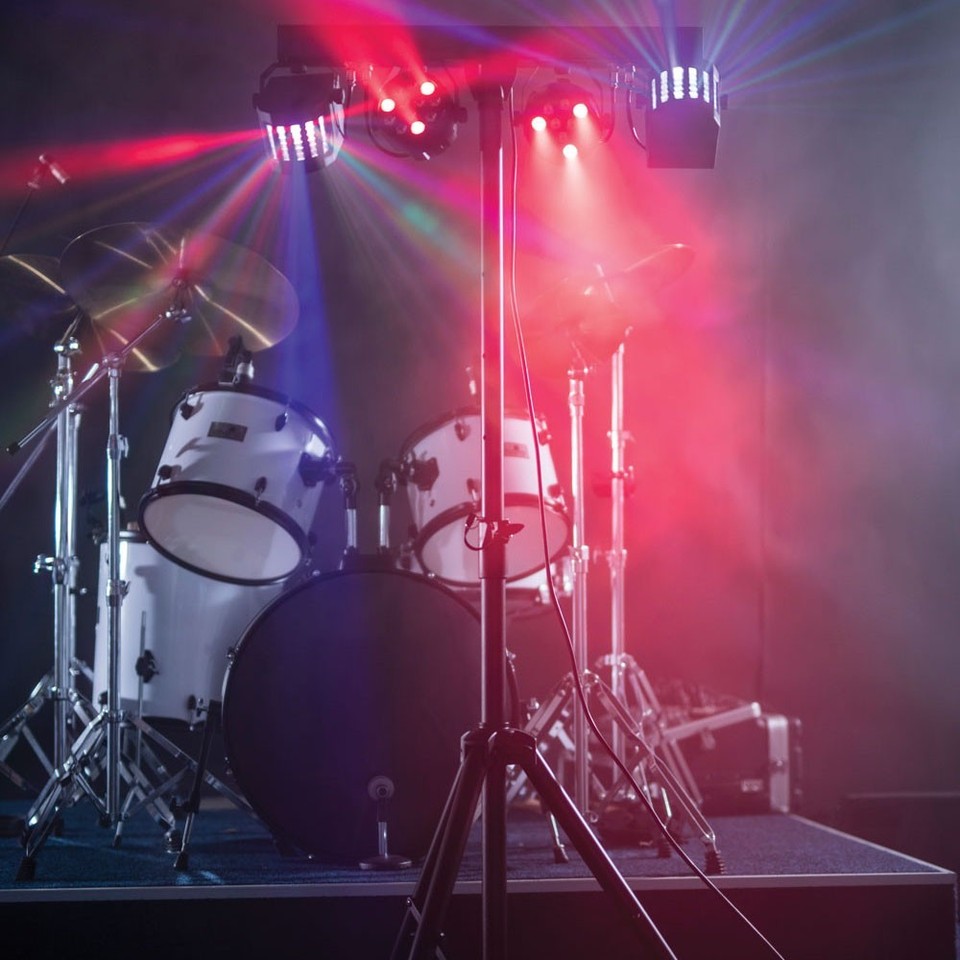 CFX Derby FX Bar LED Party Bar with Stand All-in-one Lighting System ...