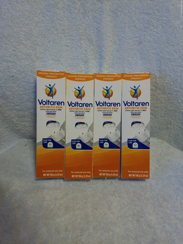 4 Voltaren Arthritis Pain Cream Each 5.29 Oz. New In Box Expires 04/ ...