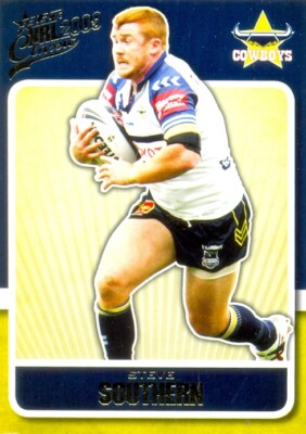 2009 Select NRL Classic Common Card 109 Steve Southern - Nth Queensland ...