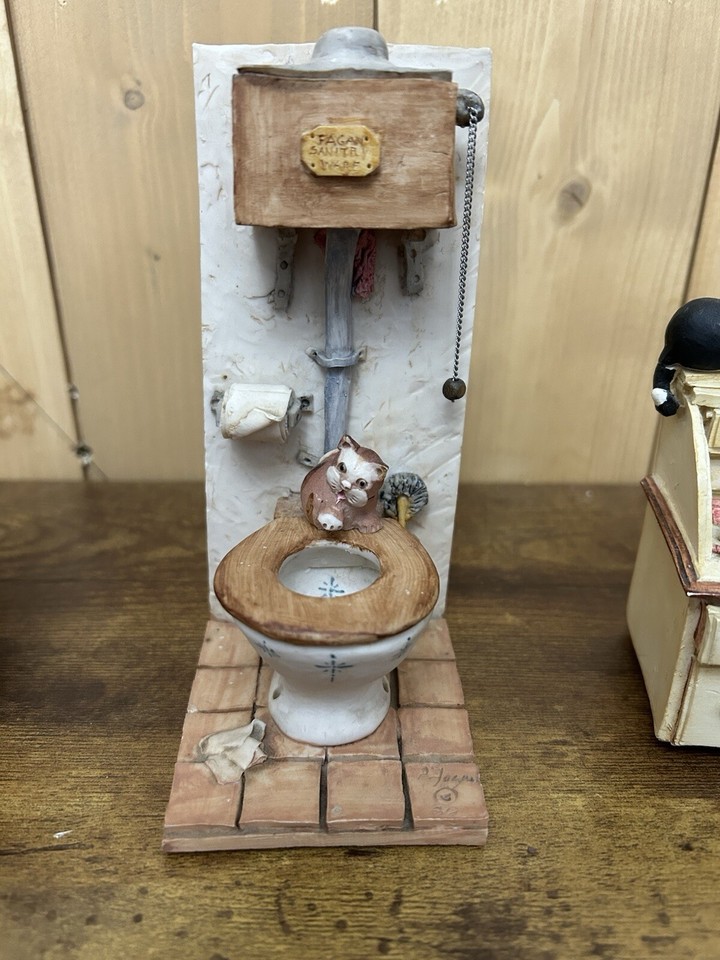 Peter Fagan Cats Bundle of 6 Ornaments - Hand Painted Made in Scotland ...