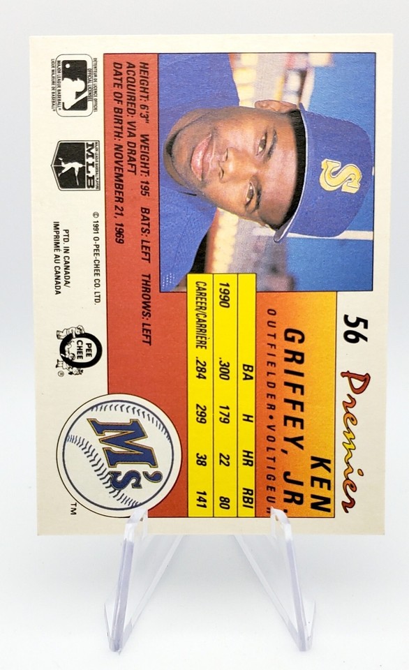 1991 O-Pee-Chee Premiere #56 Ken Griffey Jr. | eBay