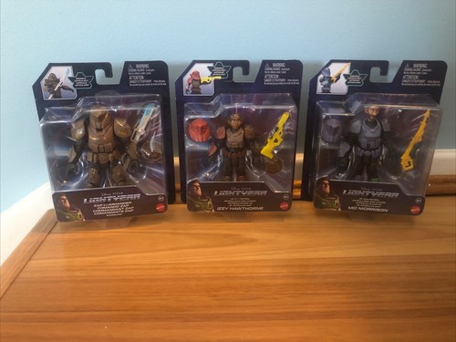 3 x New Disney Lightyear (ZAP COMMANDER/IZZY HAWTHORN/MO MORRISON ...