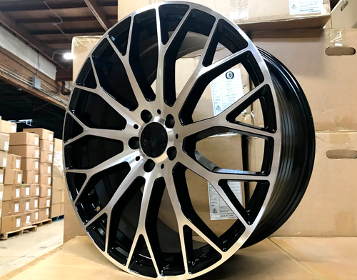 20" WHEELS FIT MERCEDES GLC300 GLC350 GLE350 GLE400 20X8.5 +35 5X112 ...