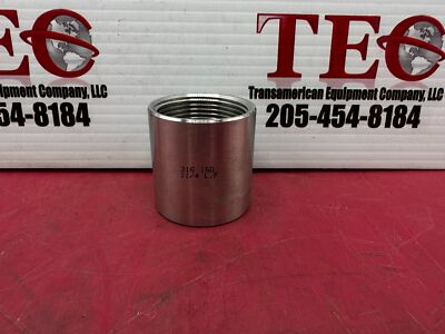 1 lot of 2 Calbrite SS316 Stainless Coupling | eBay
