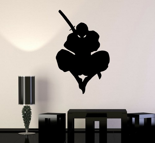 Wall Decal Samurai Warrior Japan Sword Assassin Ninja Vinyl Sticker ...