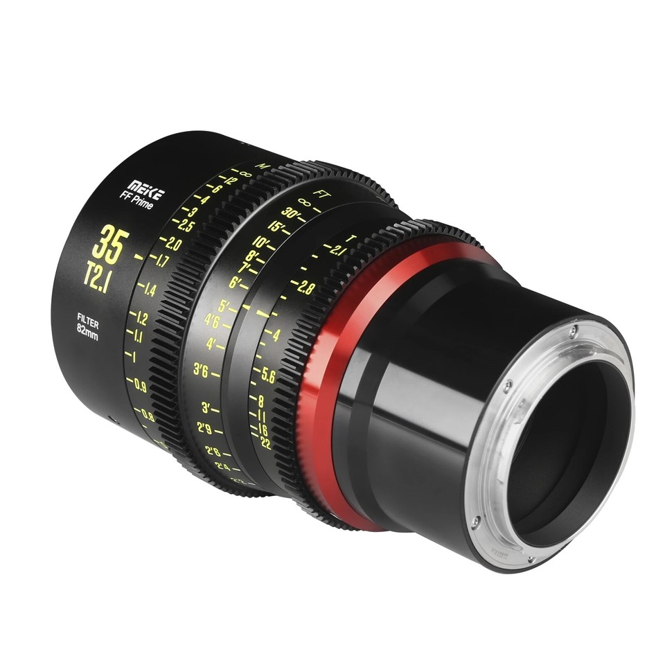 MEIKE FF Prime 35mm T2.1 Full Frame Cine Lens For Canon RF/EF Sony E PL ...