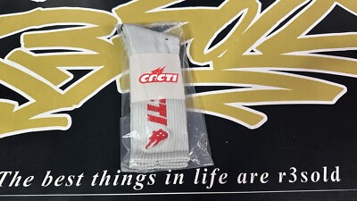 Travis Scott Astroworld Socks Cacti Logo Grey Red OS Sealed Fast ...