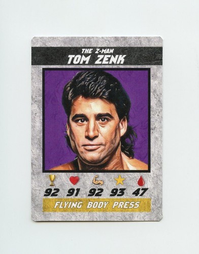 #TN06861 THE Z-MAN TOM ZENK Territory O Wrestling Card | eBay