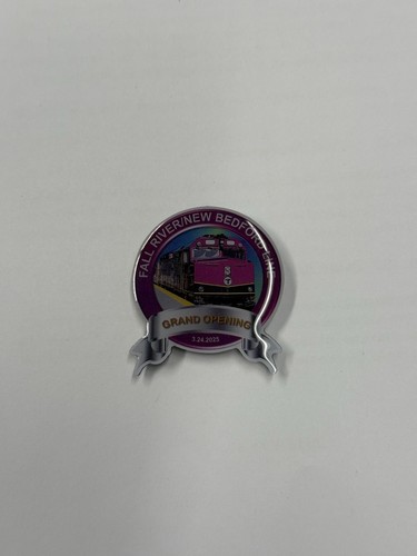 MBTA Fall River & New Bedford Grand Opening Pin. 3/24/25 | eBay