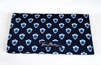 Vera Bradley Nantucket Navy Blue Checkbook Cover NWOT | eBay