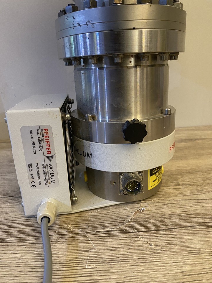 Pfeiffer Vacuum TMU 260 PMP02135 Turbomolecular Turbo Pump DN 100 CF ...