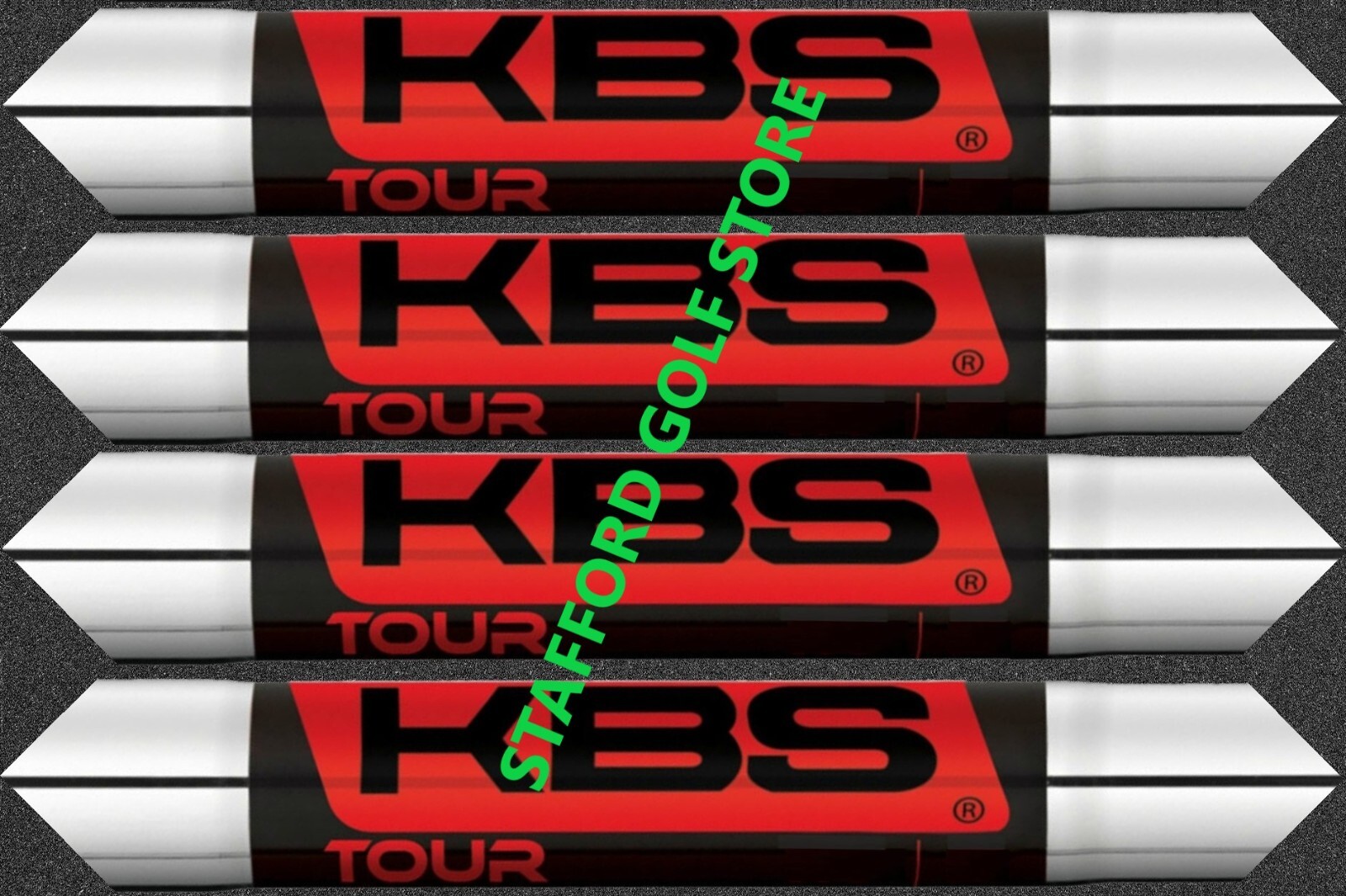 NEW Authentic KBS Tour .370 Parallel Tip Steel Iron Shafts SET - R, S ...