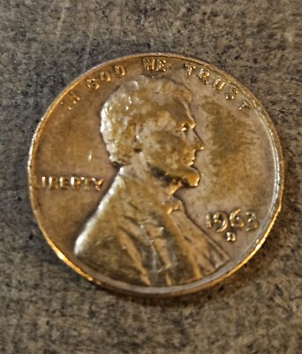 1963-D 1C RD Lincoln Cent DDO/DDR | eBay