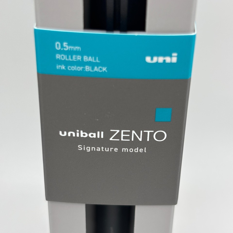 Mitsubishi Uniball Zento Signature Model Roller ball pen Set Silver ...