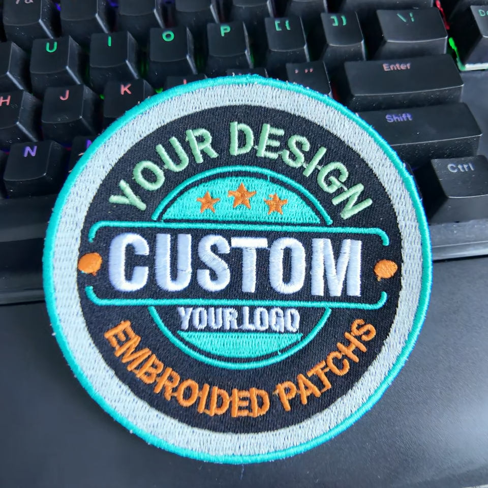 Custom Embroidered Logo Patch, Personalized Logo Patches, Logo Iron On ...
