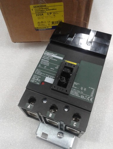QDA32225 SQUARE D CIRCUIT BREAKER 3POLE 225AMP 240V NEW! | eBay