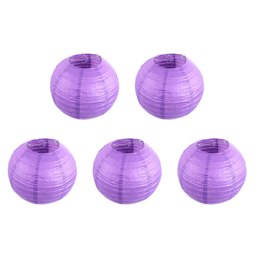 4 inch Paper Lamp Lanterns Foldable Paper Ball Lamp for Wedding Party ...