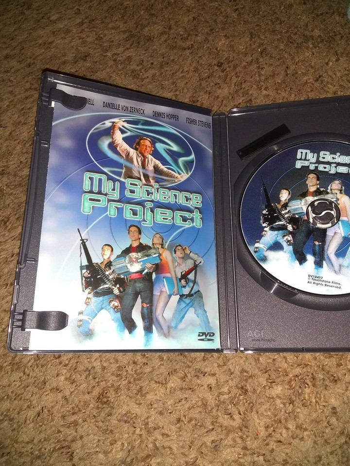 My Science Project (DVD, 2002) Rare HTF Anchor Bay release w/ Instert ...