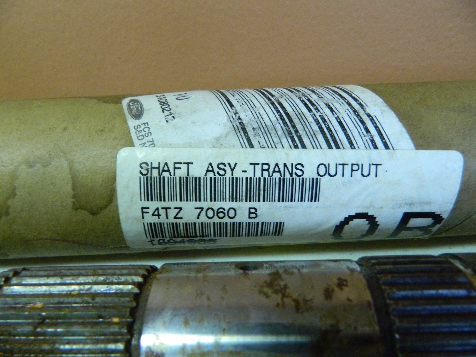 New OEM 1994-1998 Ford Output Shaft Assembly Auto Transmission E4OD ...