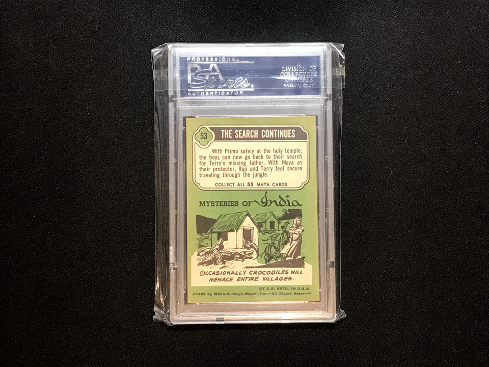 Jay North Autographed Signed Card Dennis the Menace Maya PSA Slabbed | eBay