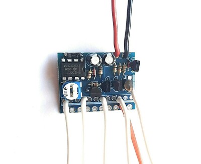 Turning signal module for car motorcycle 12V 5 LED output 5 x 0.5W 0.1A ...