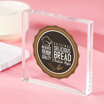 Corporate Business Logo Block With Personalised Your Company Brand ...
