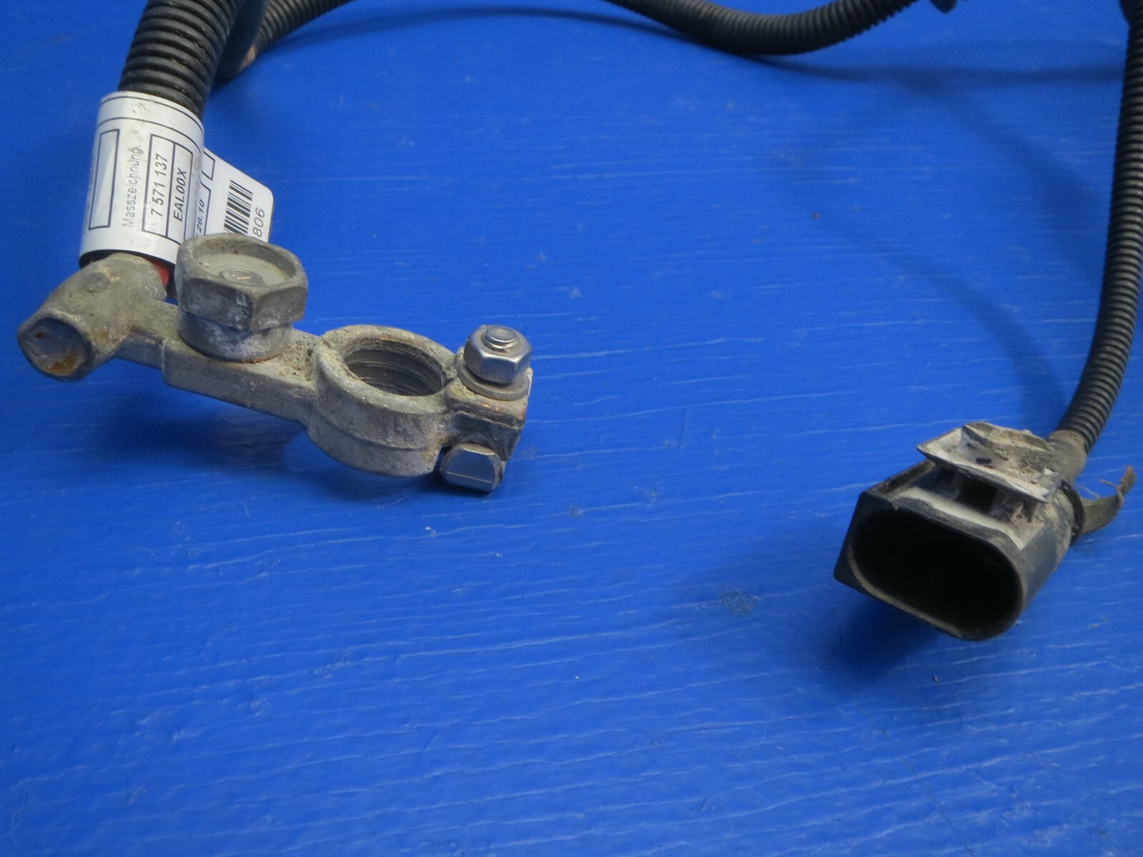 2010 MINI COOPER R56 STARTER MOTOR BATTERY POSITIVE WIRE CABLE OEM. B9 ...