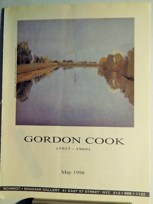 GORDON COOK ART PIECE VTG ORIG 1998 ADVERTISEMENT | eBay