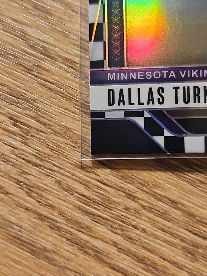 2024 Panini Prizm - Rookies Dallas Turner #324 Black & White Checker ...