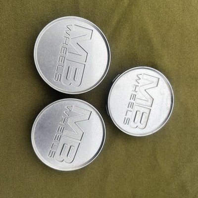 MB Wheels custom wheel center cap, part # C-666 C18MMB-MB set of 3 caps ...