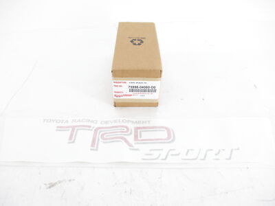 Genuine OEM Toyota 75996-04060-D0 Red TRD Sport Pickup Right Bedside ...
