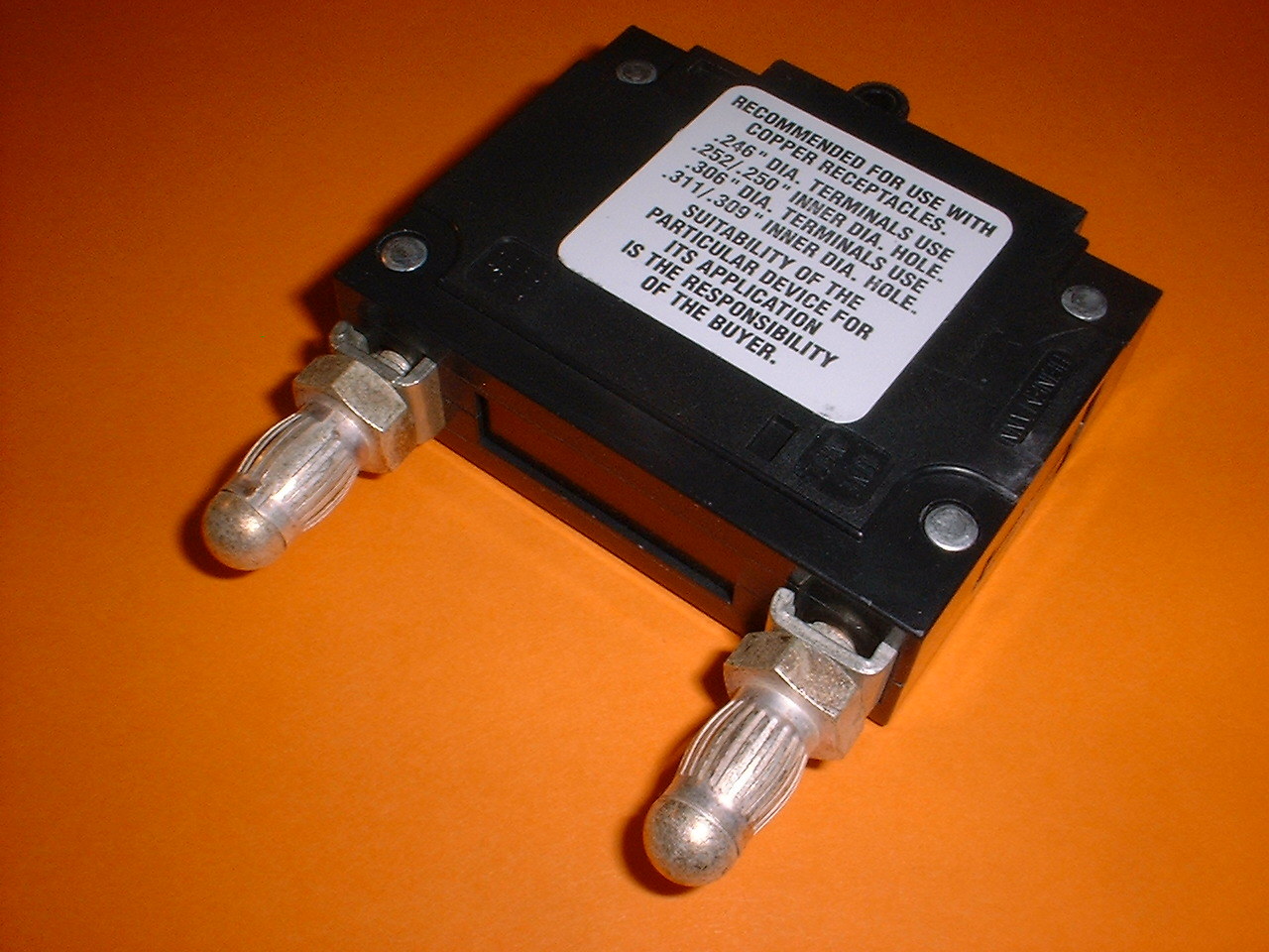 Circuit Breaker 80VDC / 52A AIRPAX AM1R Sicherungsautomat | eBay.de