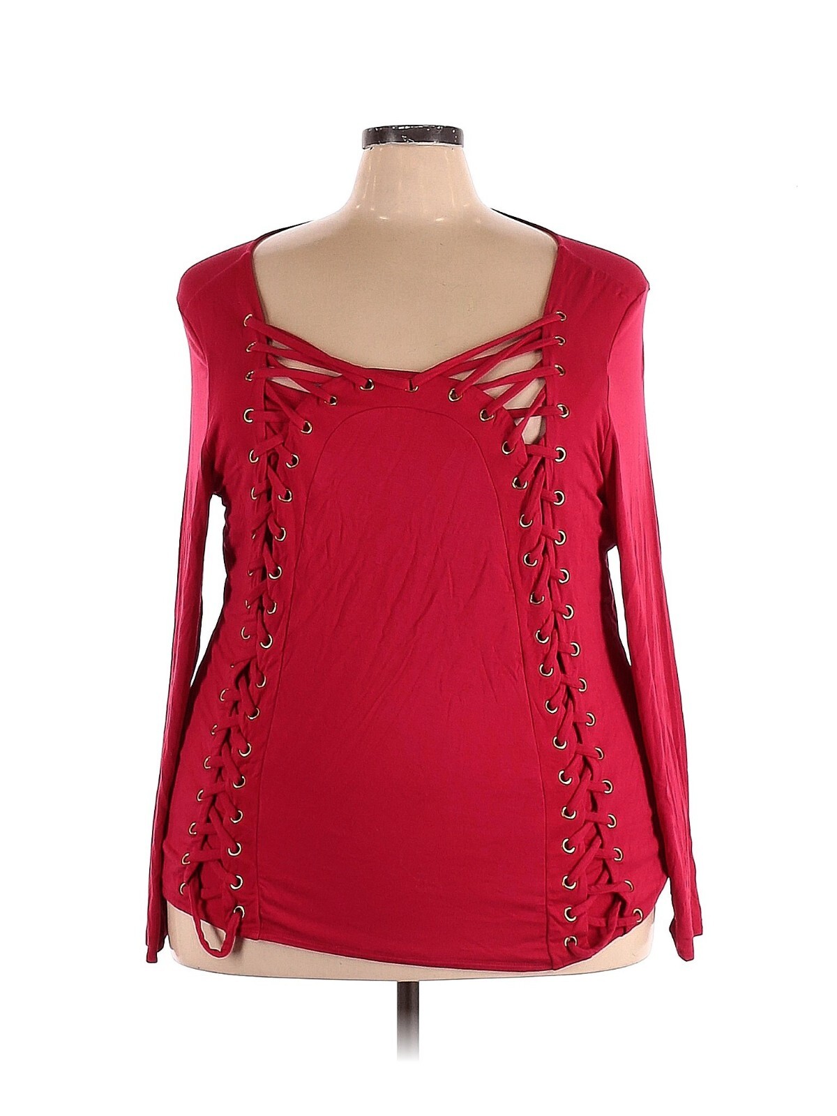 Venus Strappy Lace Up Corset Bondage Style Keyhole Cu… - Gem